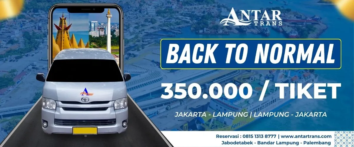 Travel Jakarta Lampung Palembang Terbaik & Murah - AntarTrans